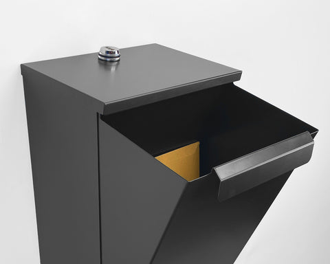 Wall Mount Parcel Box - Lockable & Secure - Spacious Design