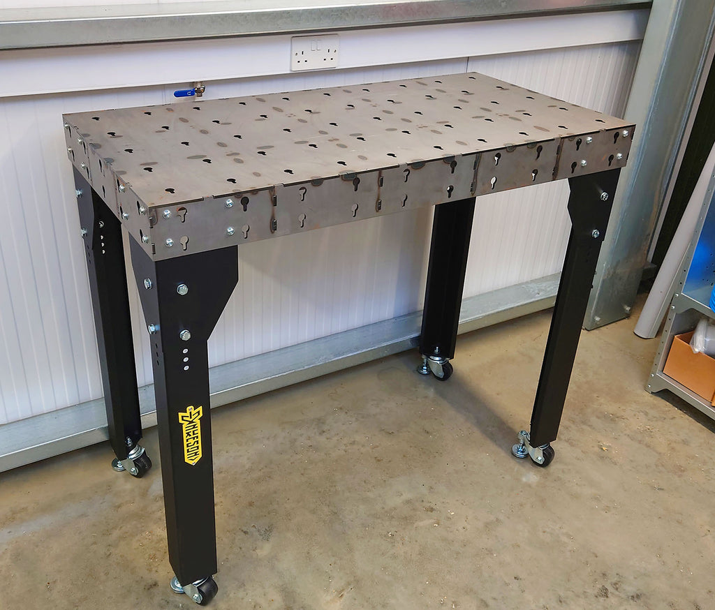 Modular Welding Table - Heavy Duty, Moveable - Nukeson