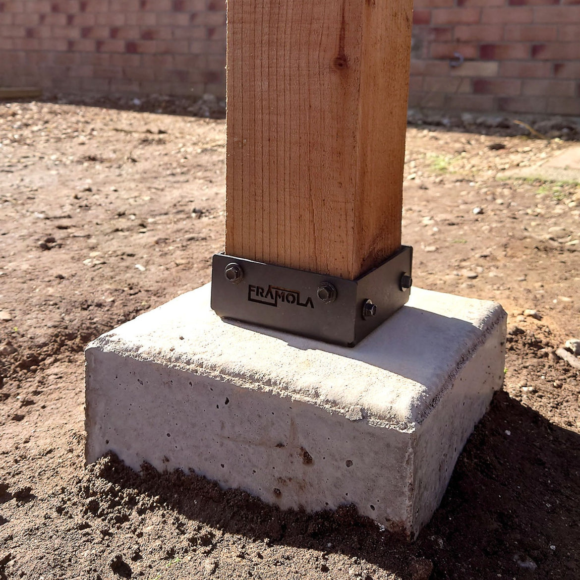 Framola Pergola Brackets - Made in the UK with British Steel