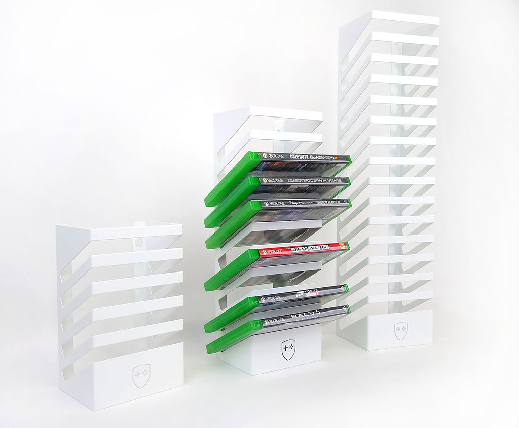 Games Storage Tower Rack | Wall Mount | PS4, Xbox One, BluRay