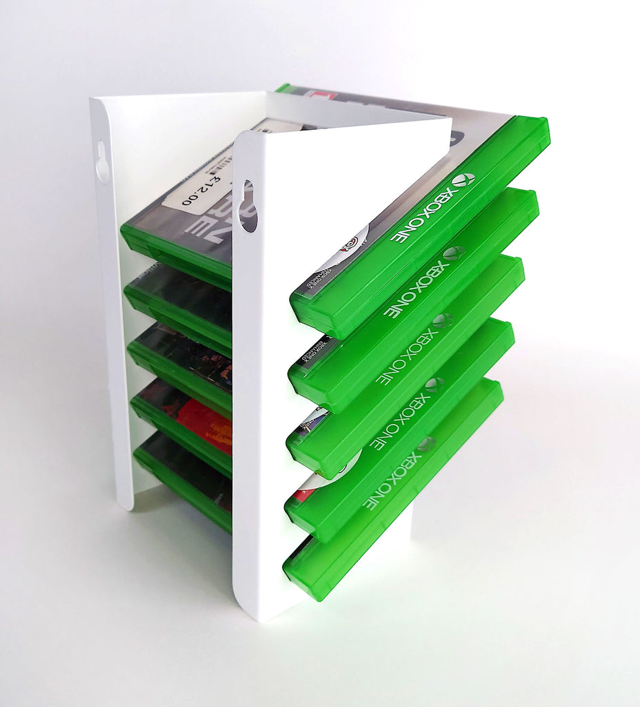 Games Storage Tower Rack | Wall Mount | PS4, Xbox One, BluRay