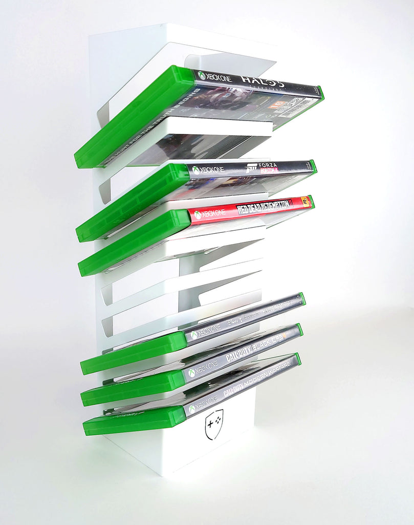 Games Storage Tower Rack | Wall Mount | PS4, Xbox One, BluRay