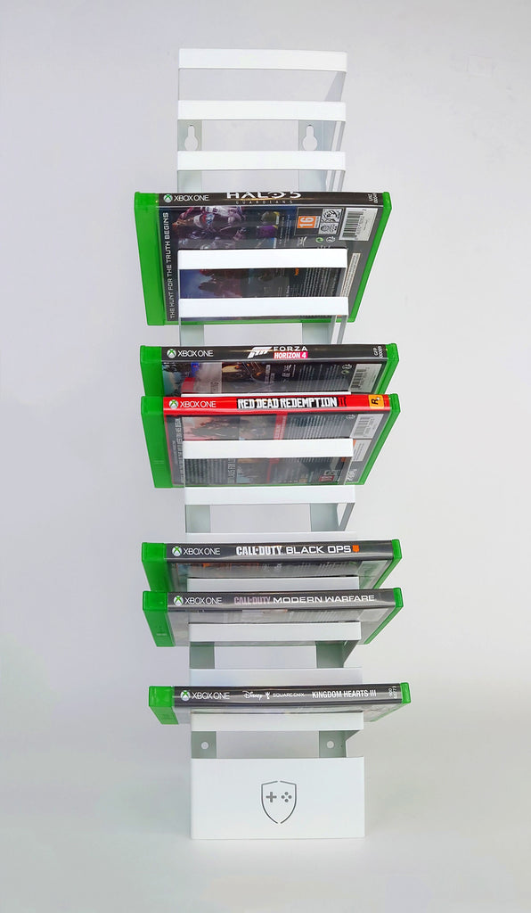 Games Storage Tower Rack | Wall Mount | PS4, Xbox One, BluRay
