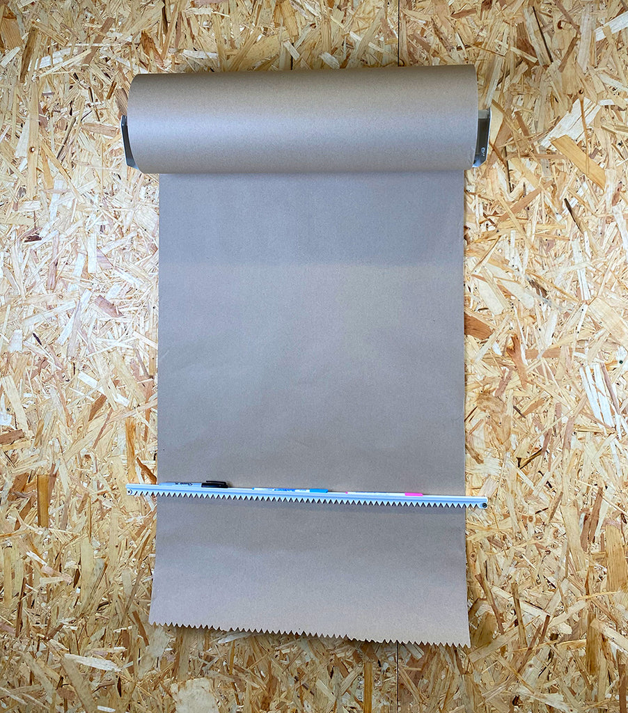 Brown Paper Roll Dispenser - For Offices, Factories, Warehouses