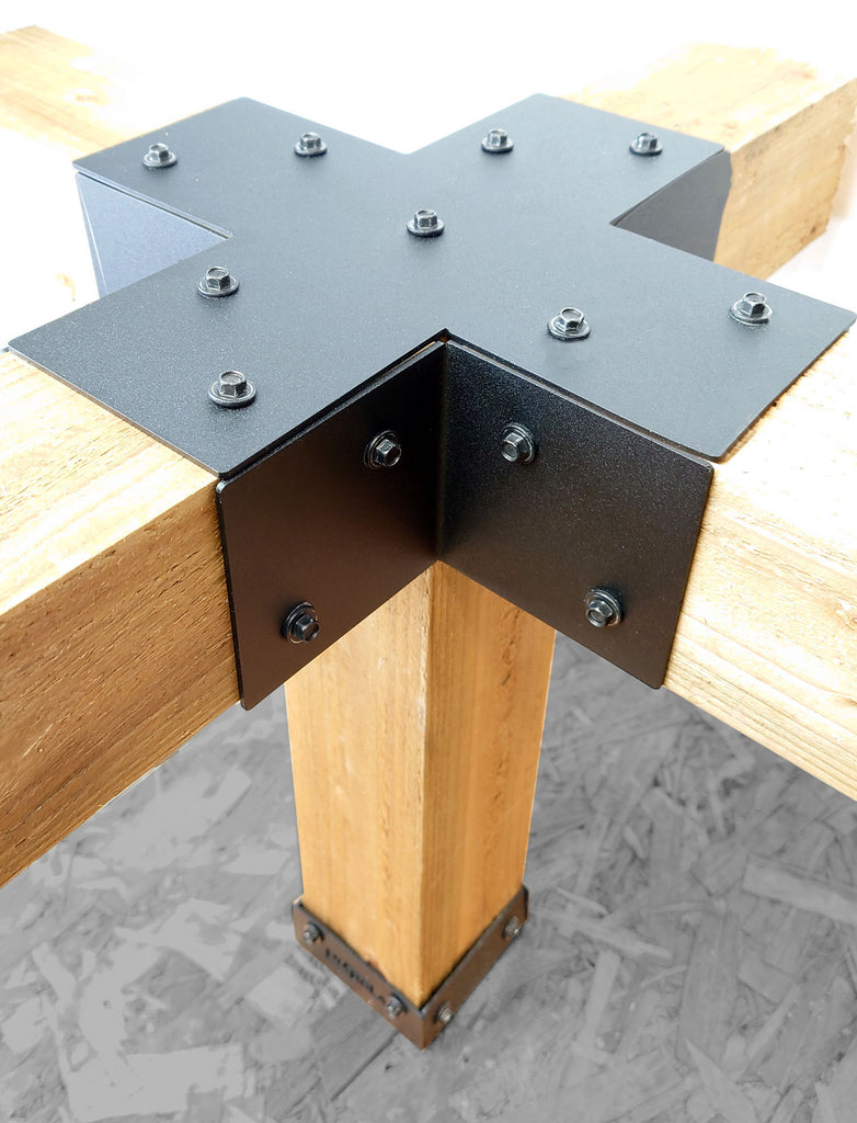 Pergola Cross Brace X-Bracket - Framola Pergola Brackets