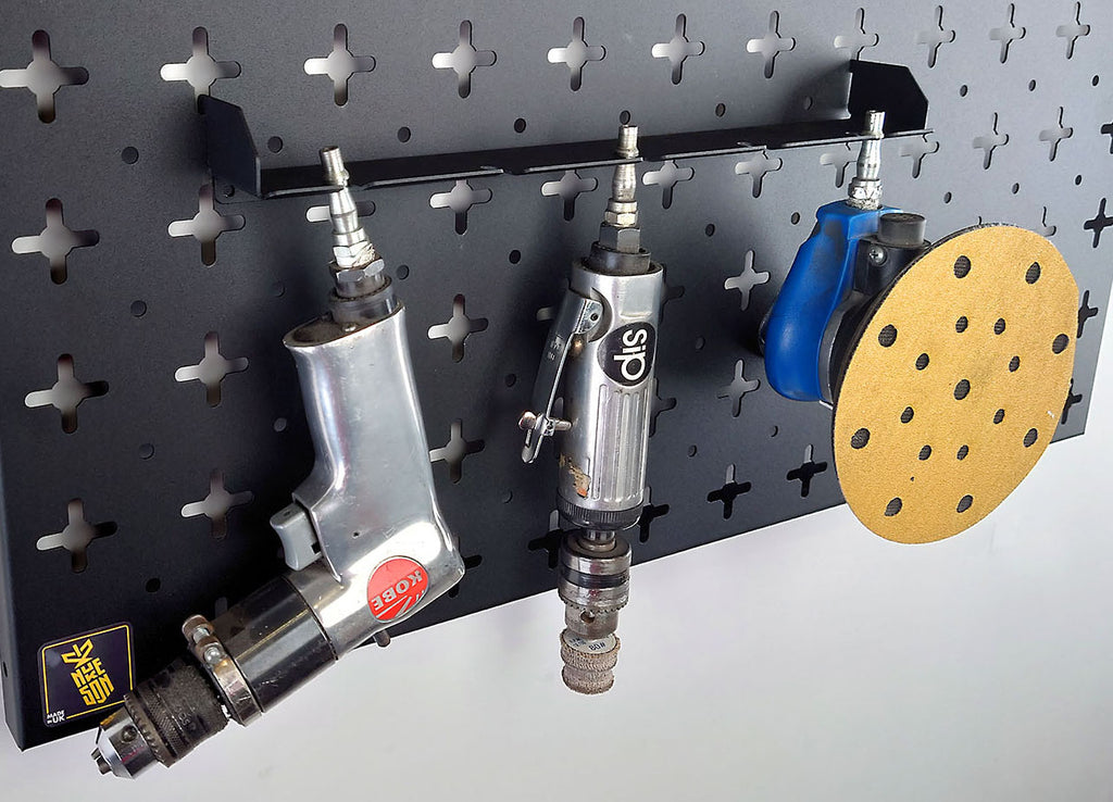 Nukeson Tool Wall - Air Tool Holder Attachment - Aqua - Indoor Outdoors