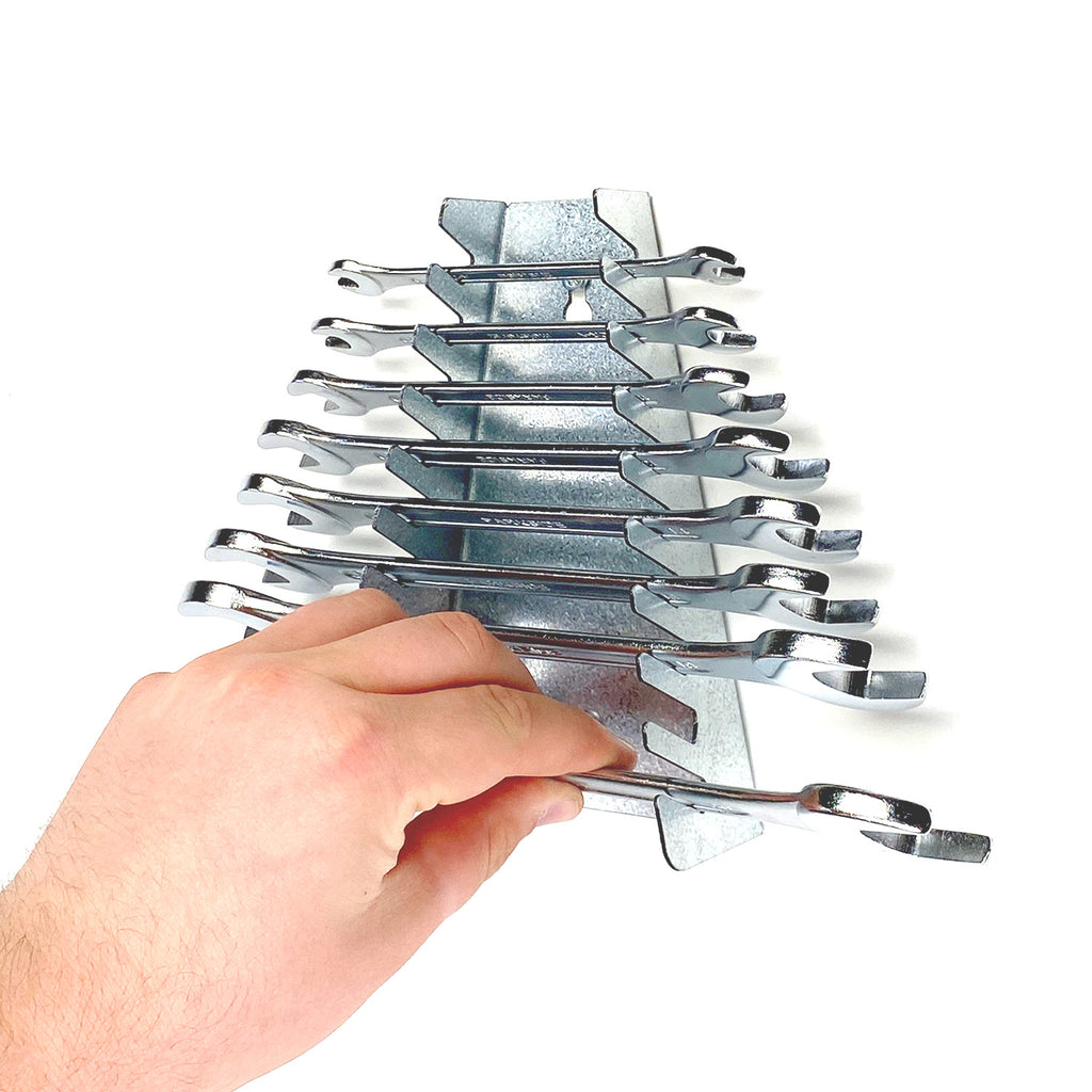 Spanner Rack | Easy to Wall Mount | Holds 9 Spanners
