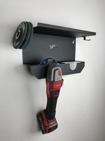 Angle Grinder Storage Unit - Holds 2 Grinders - MegaMaxx UK™