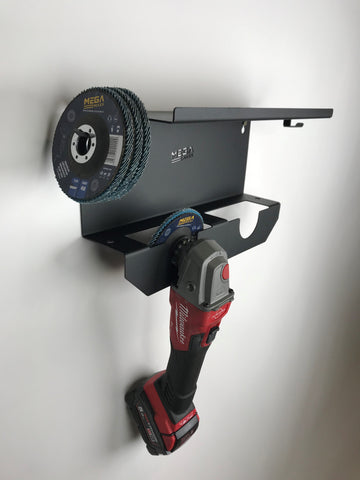 Angle Grinder Storage Unit - Holds 2 Grinders - MegaMaxx UK™