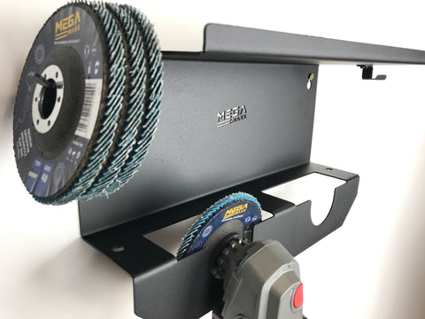 Angle Grinder Storage Unit - Holds 2 Grinders - MegaMaxx UK™