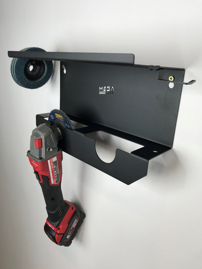Angle Grinder Storage Unit - Holds 2 Grinders - MegaMaxx UK™