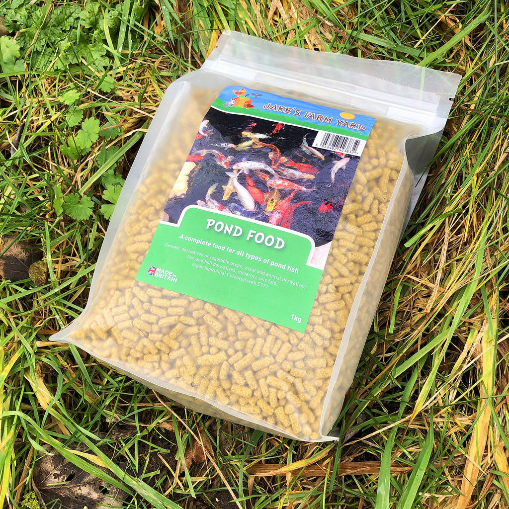 Pond Fish Food – 1kg Bag - Jake's Farm Yard - Indoor Outdoors