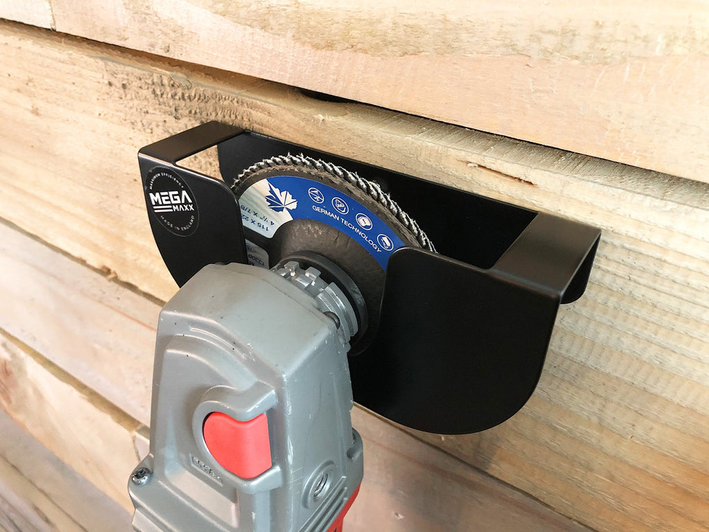 Angle Grinder Bracket | Wall Mountable | 1-4 Tool Capacity