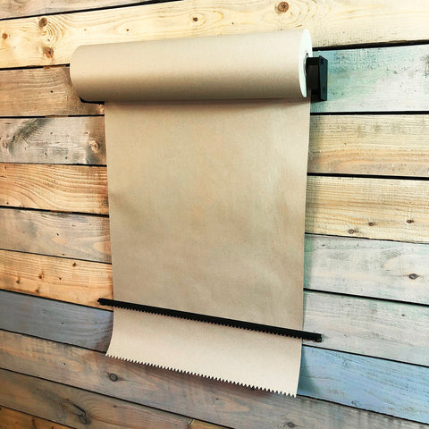 Brown Paper Roll Dispenser - For Offices, Factories, Warehouses