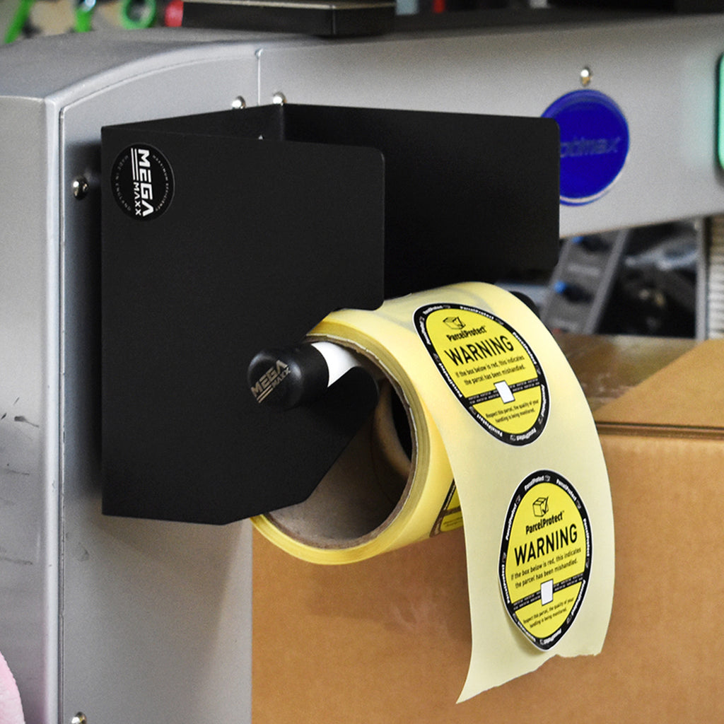 Sticker Roll Dispenser - Easy Wall or Desktop Mounting - UK