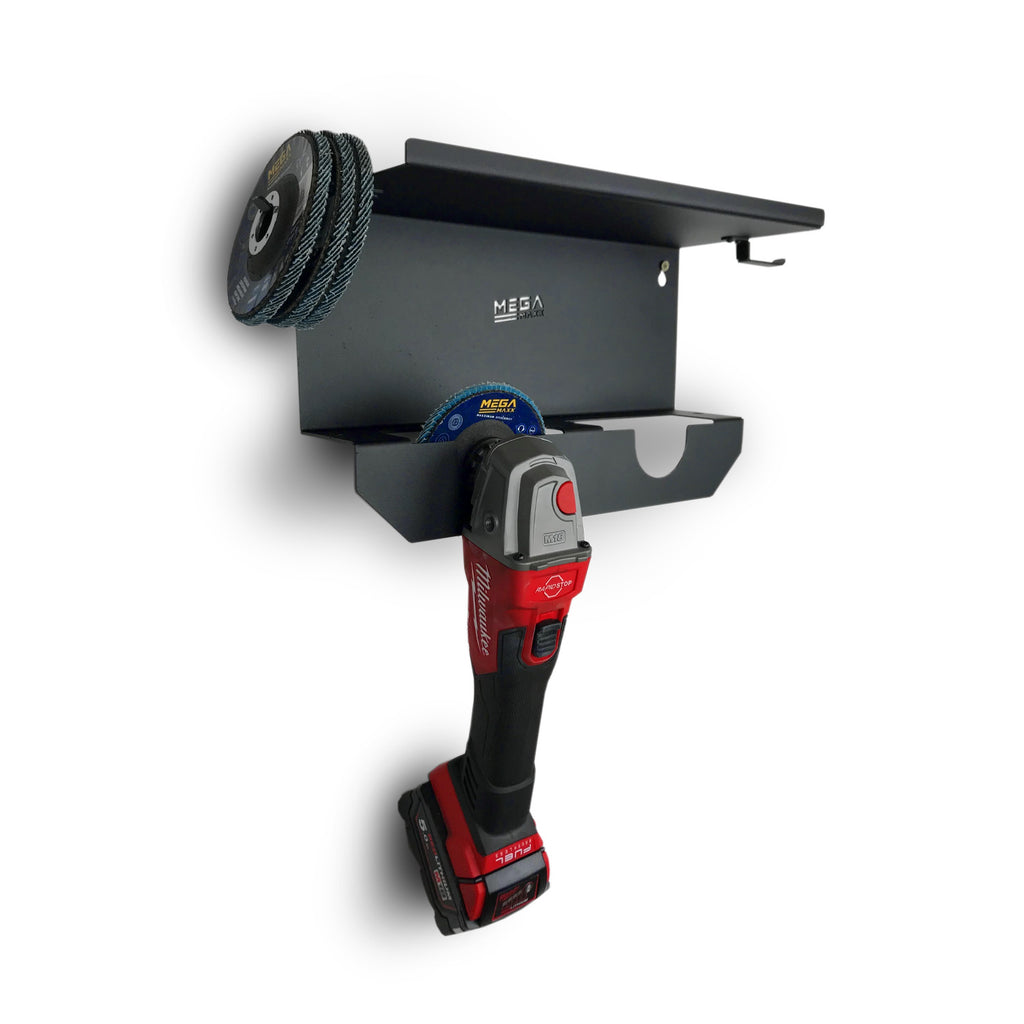 Angle Grinder Storage Unit - Holds 2 Grinders - MegaMaxx UK™