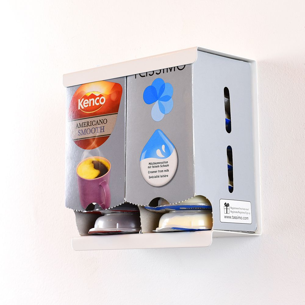 Tassimo Coffee Pod Holder | Wall Mount Storage Unit