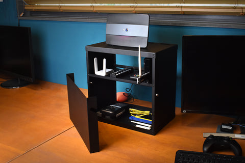 WiFi Router Cabinet - Wall Mount - Steel - Easy Install