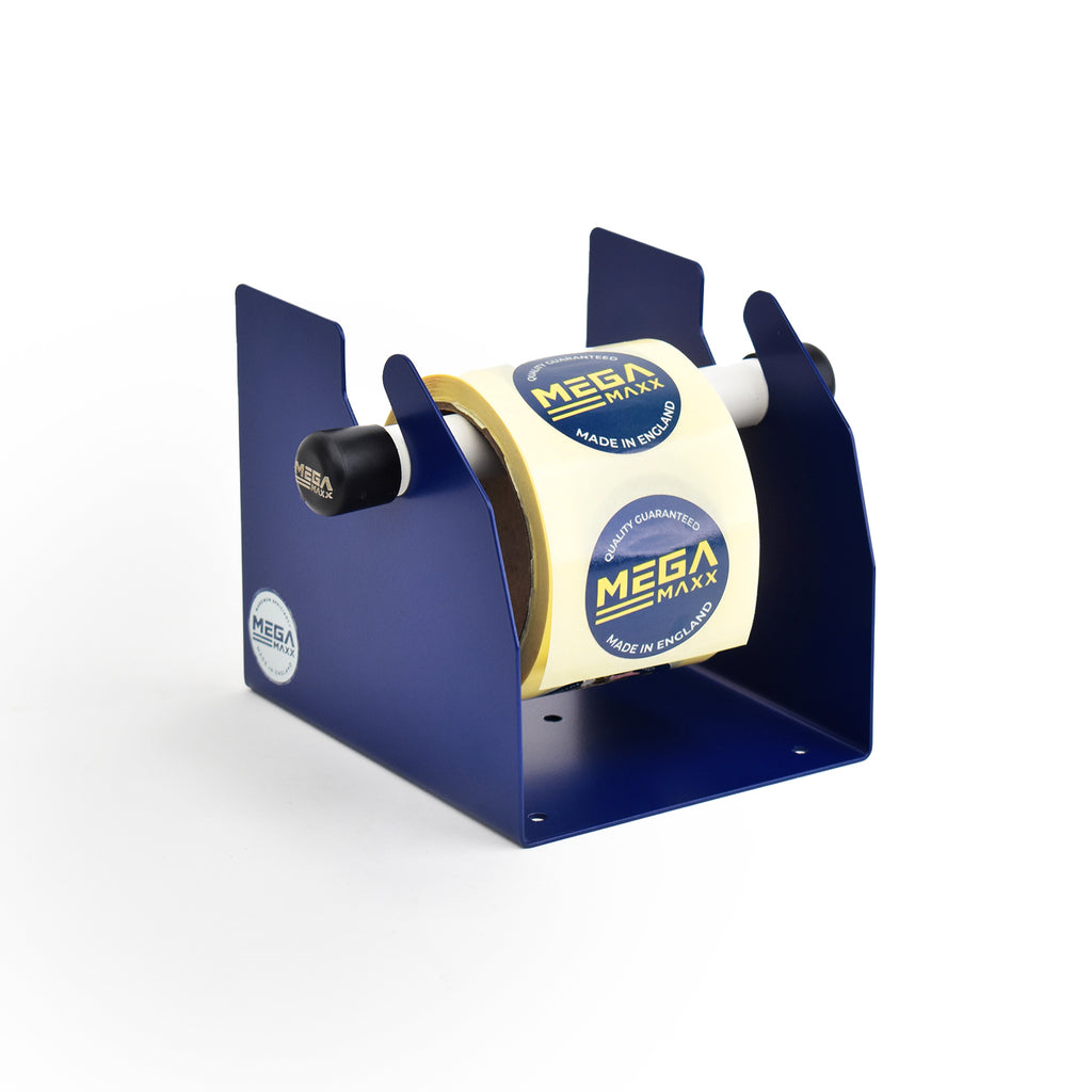 Sticker Roll Dispenser - Easy Wall or Desktop Mounting - UK