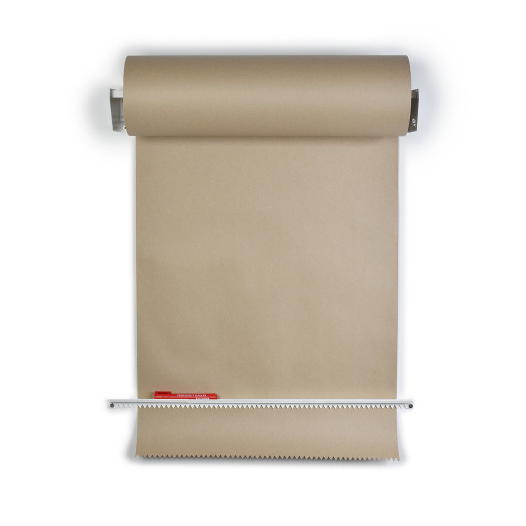 Brown Paper Roll Dispenser - For Offices, Factories, Warehouses