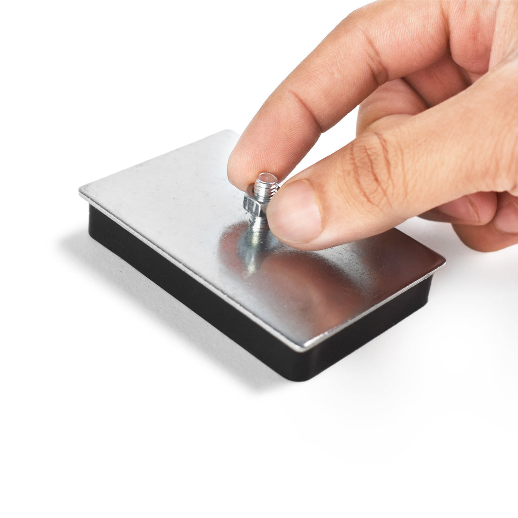 Magnet Pads for Wall Mount Installation on Metal Surfaces