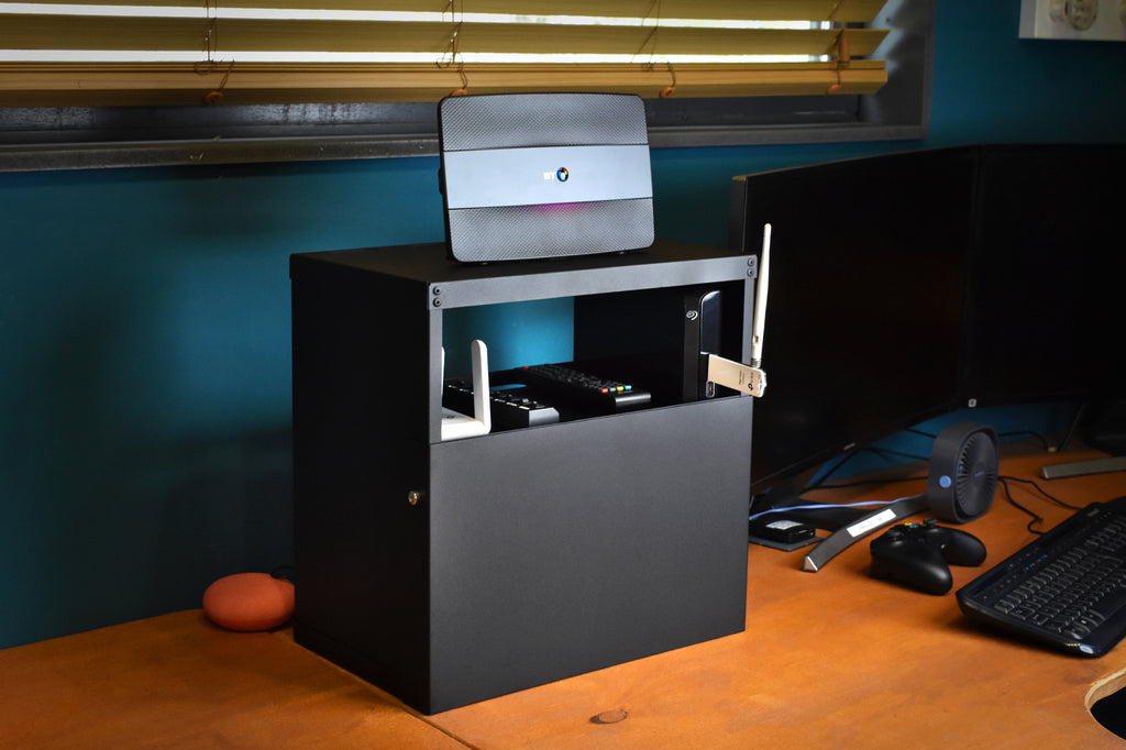 WiFi Router Cabinet - Wall Mount - Steel - Easy Install