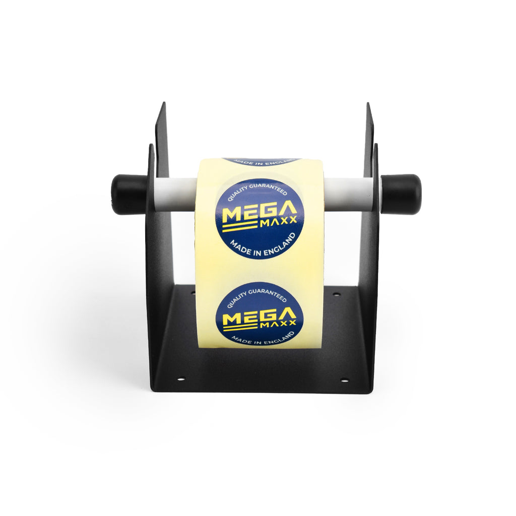 Sticker Roll Dispenser - Easy Wall or Desktop Mounting - UK