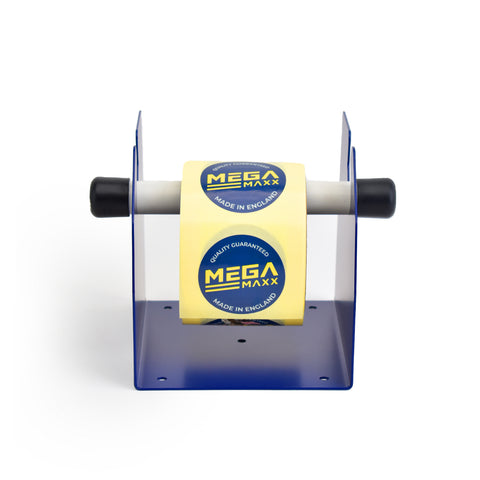 Sticker Roll Dispenser - Easy Wall or Desktop Mounting - UK