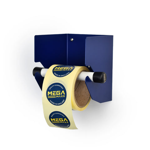 Sticker Roll Dispenser - Easy Wall or Desktop Mounting - UK