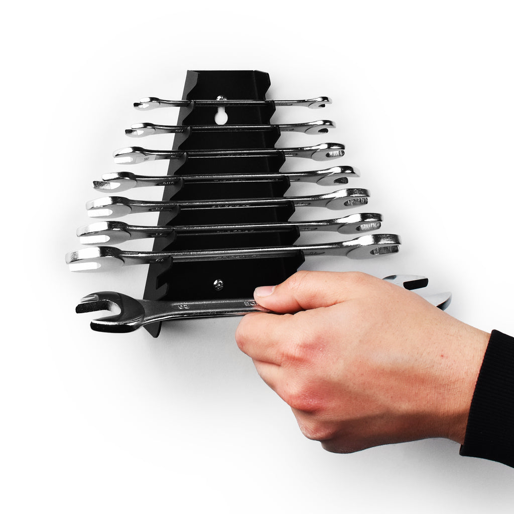 Spanner Rack | Easy to Wall Mount | Holds 9 Spanners