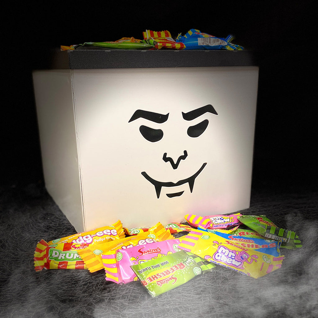 Halloween Box - Storage Box - Candle Box - Vampire Dracula