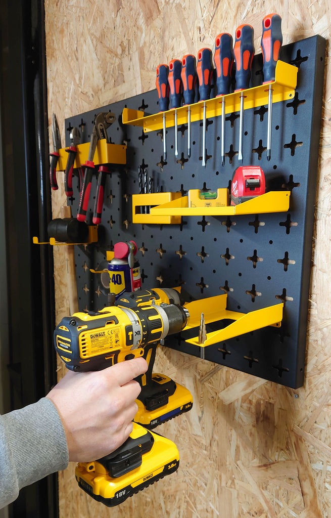 Tool Wall Organiser - Nukeson Tool Wall Starter Kit - Tools & DIY