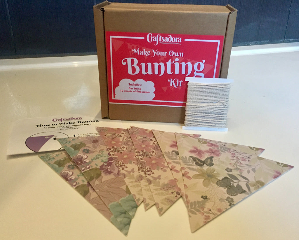 Make Your Own Bunting Kit - Craftsadora Kit