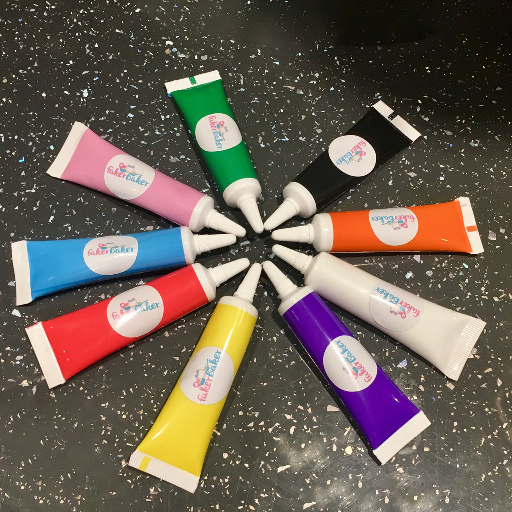 Icing Pen - 9 Colours to Choose From - 19g - For Cakes & Desserts