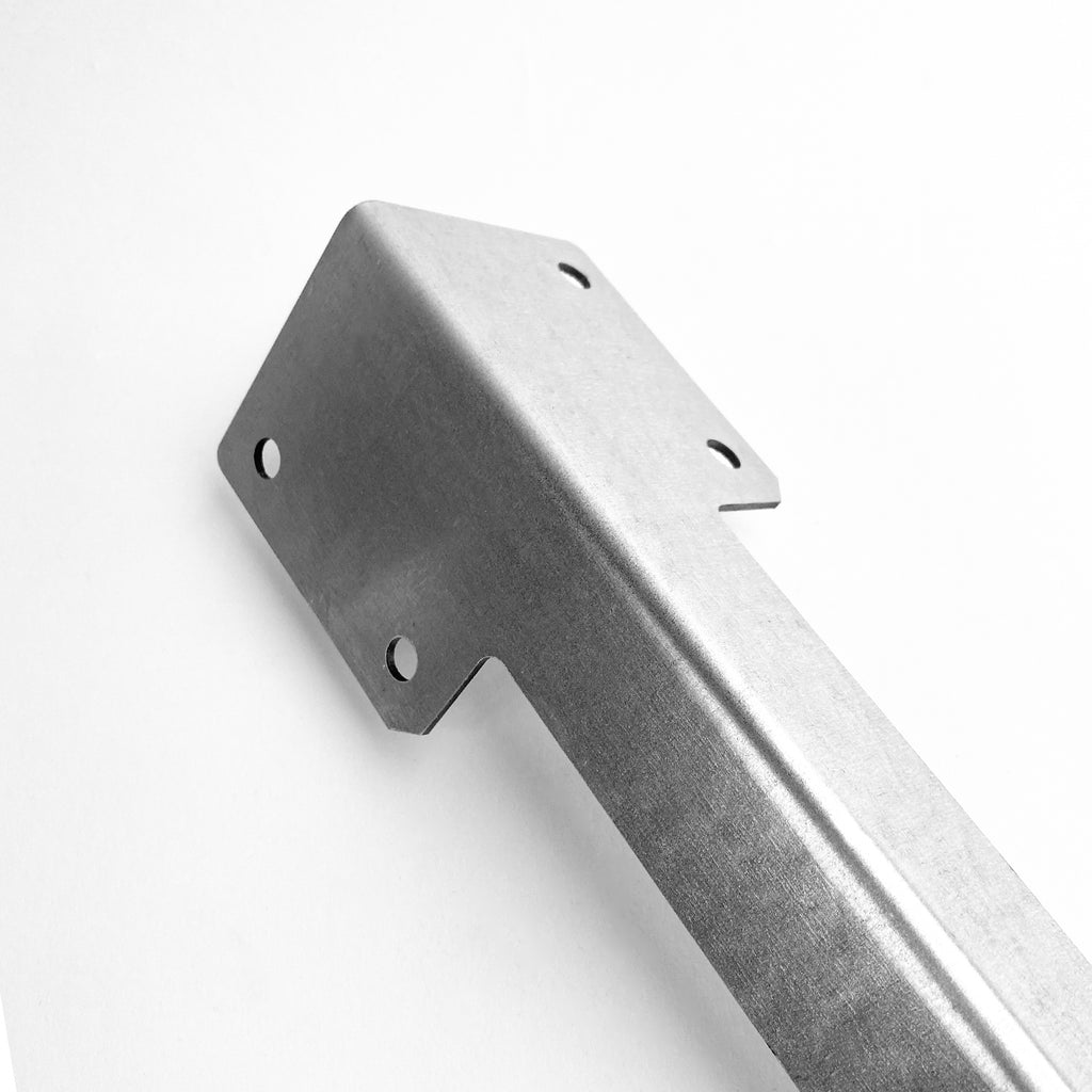 Corner Railway Sleeper Bracket with Stake | Indoor Outdoors