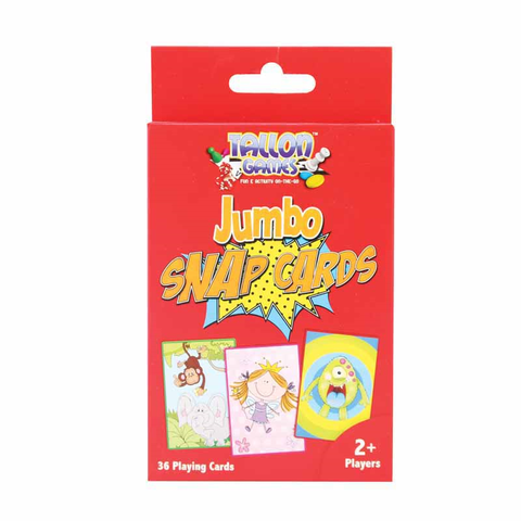 Jumbo Snap Cards Game for Kids (36 Cards)